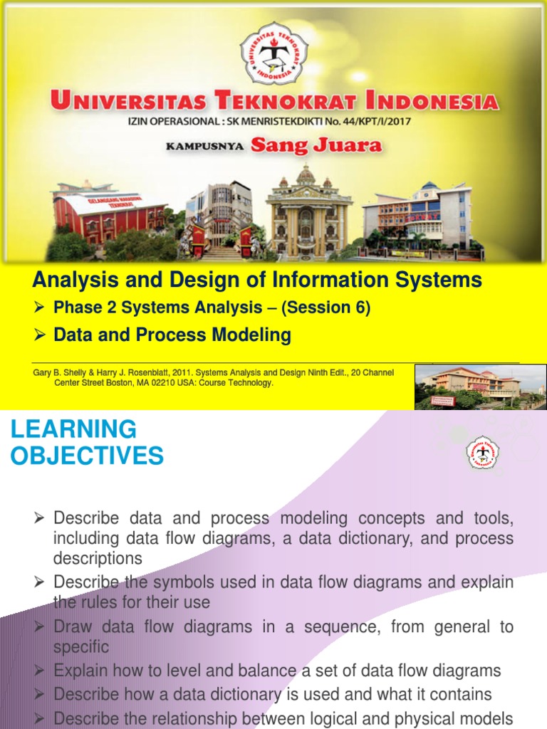 Phase 2 Systems Analysis Session 6 Data And Process Modeling Pdf