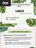 TABLET EFFERVESCENT, Isap DLL | PDF