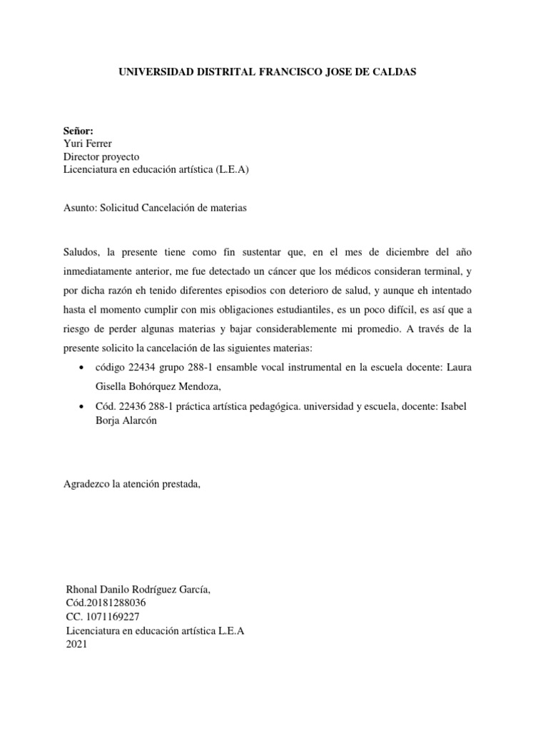 Universidad Distrital Francisco Jose de Caldas | PDF