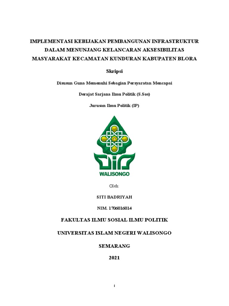 Contoh Skripsi | PDF