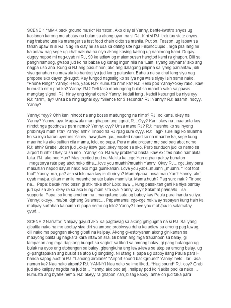 Script Love Story | PDF