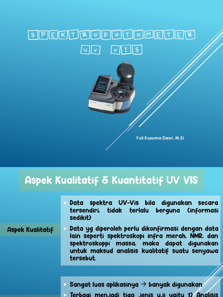 2 - Spektro UV-Vis Lanjut | PDF