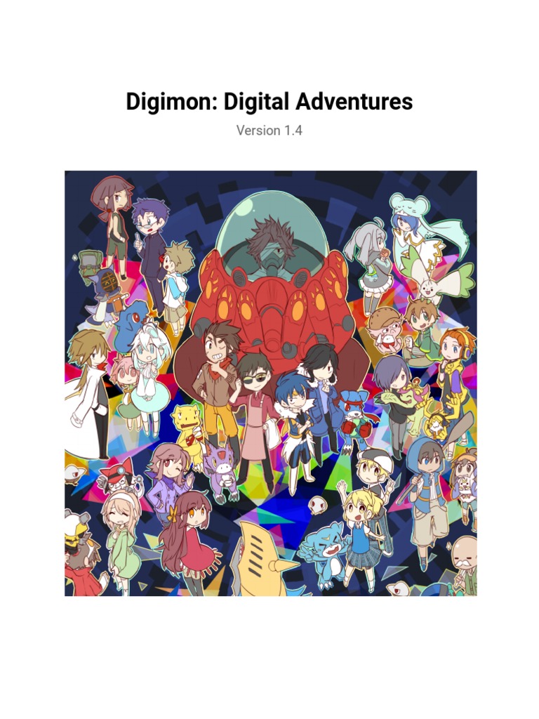 Digimon: Digital Adventures v.1.4 | PDF | Role Playing Games | Self Control