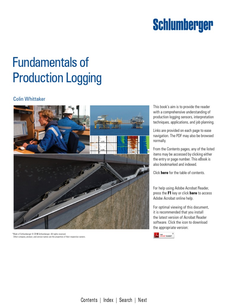 Fundamentals of Production Logging Ebook | PDF | Reynolds Number ...