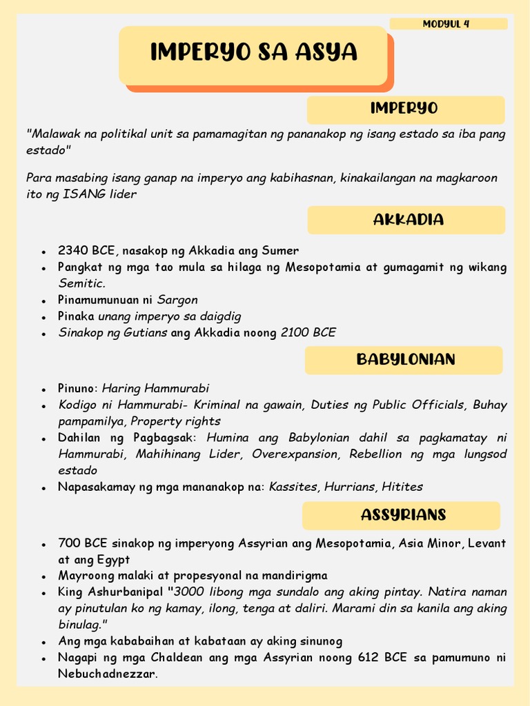 Imperyo Sa Asya | PDF