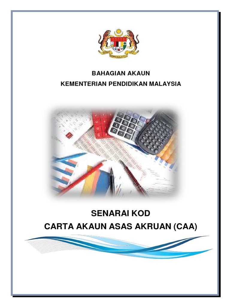 SPANM Bil 10 2017 Bil 39 Carta Akaun Asas Akruan KPM Final 27092019 | PDF