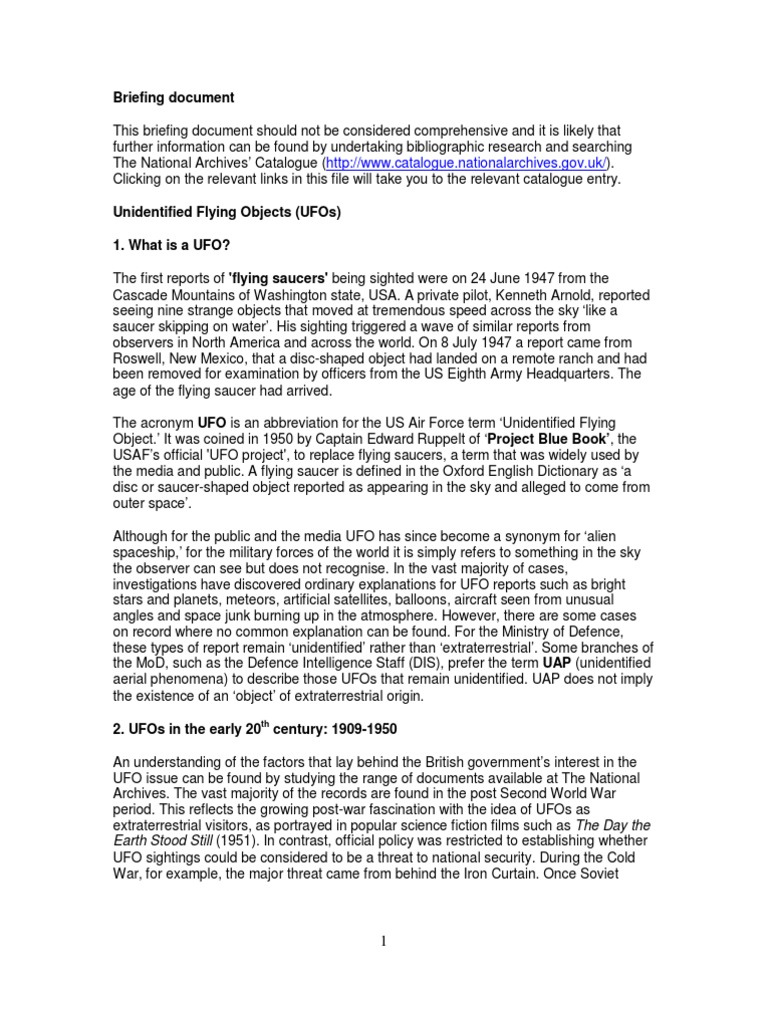 An Excellent Guide To Oficial UFO Documentation by David Clarke | PDF | Unidentified Flying Object