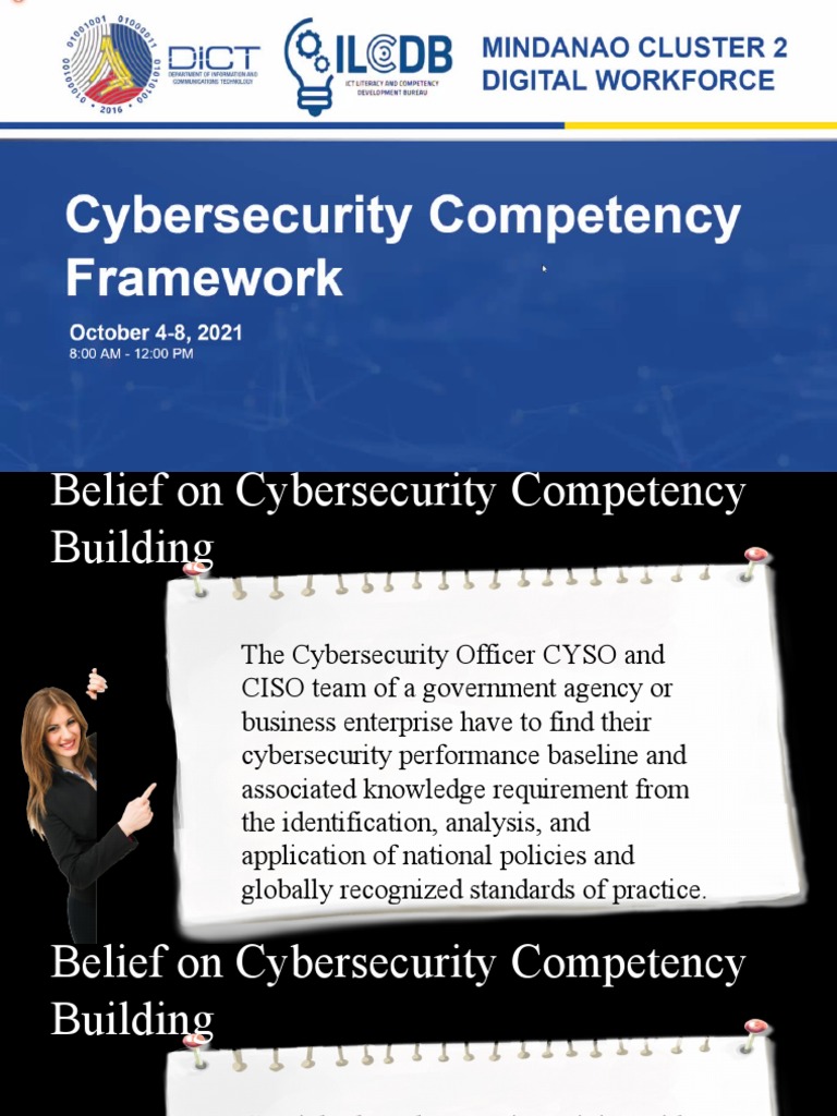 Session2 Cybersecurity Management Competency Framework | PDF | Computer ...