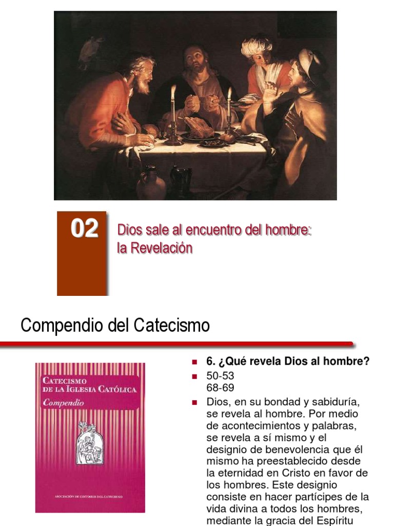 Dios se revela al hombre: la historia de la Revelación Divina | PDF ...