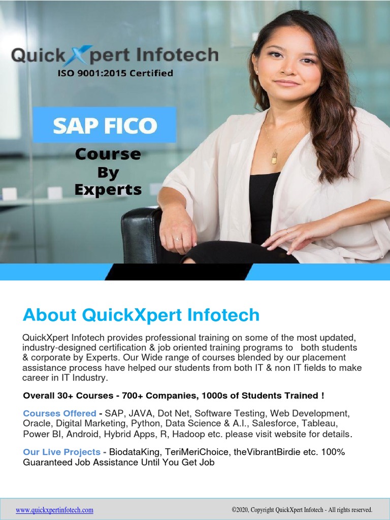 About Quickxpert Infotech: - Sap, Java, Dot Net, Software Testing, Web ...