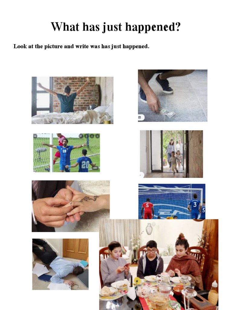 What Has Just Happened Pictures | PDF
