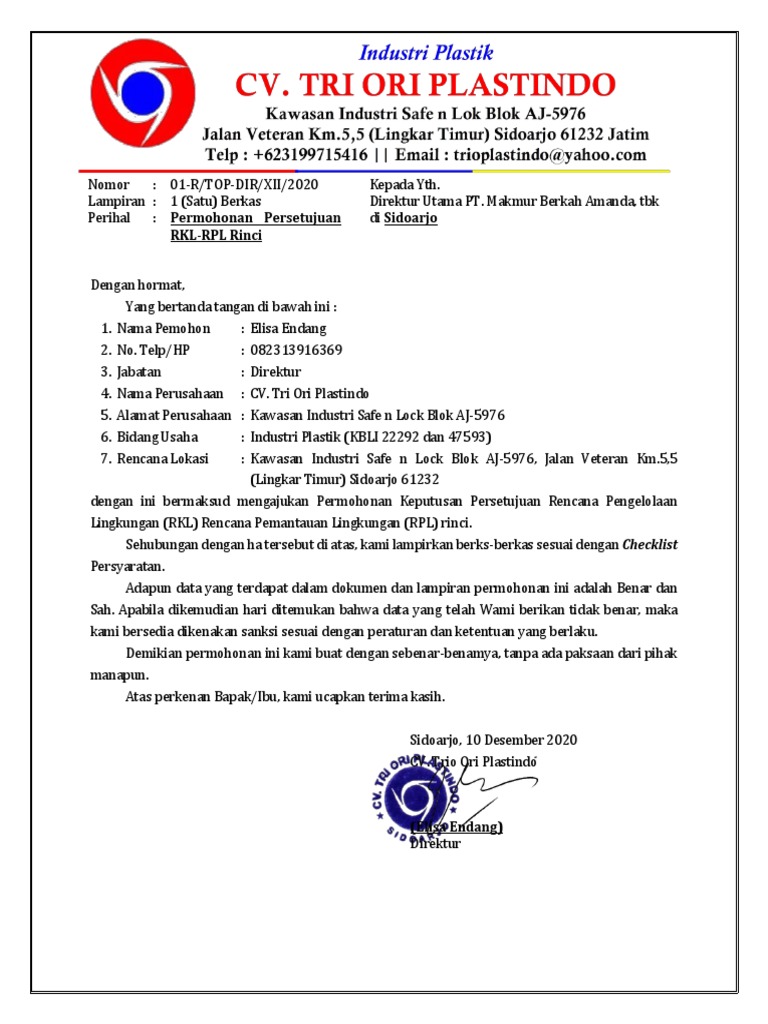 Permohonan RKL RPL 2 Safe N Lock Rev | PDF | Karier & Perkembangan | Bisnis