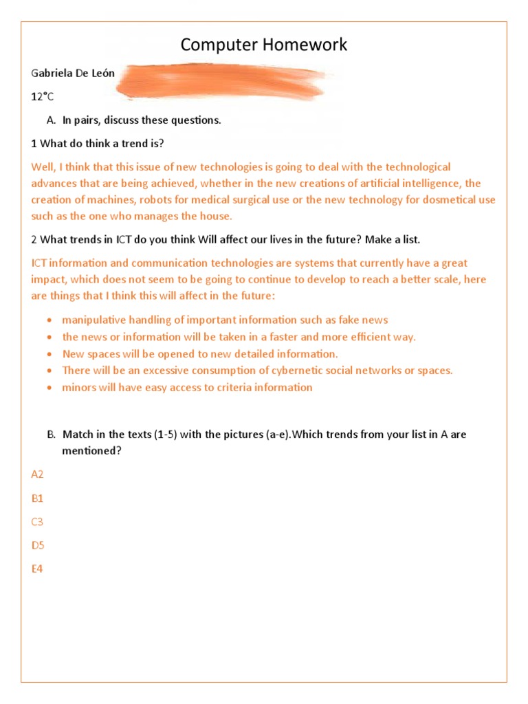 Computer Homework-PAGE 150 | PDF | Computers