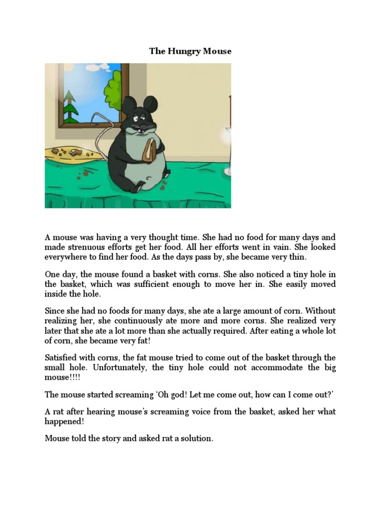 The Hungry Mouse | PDF