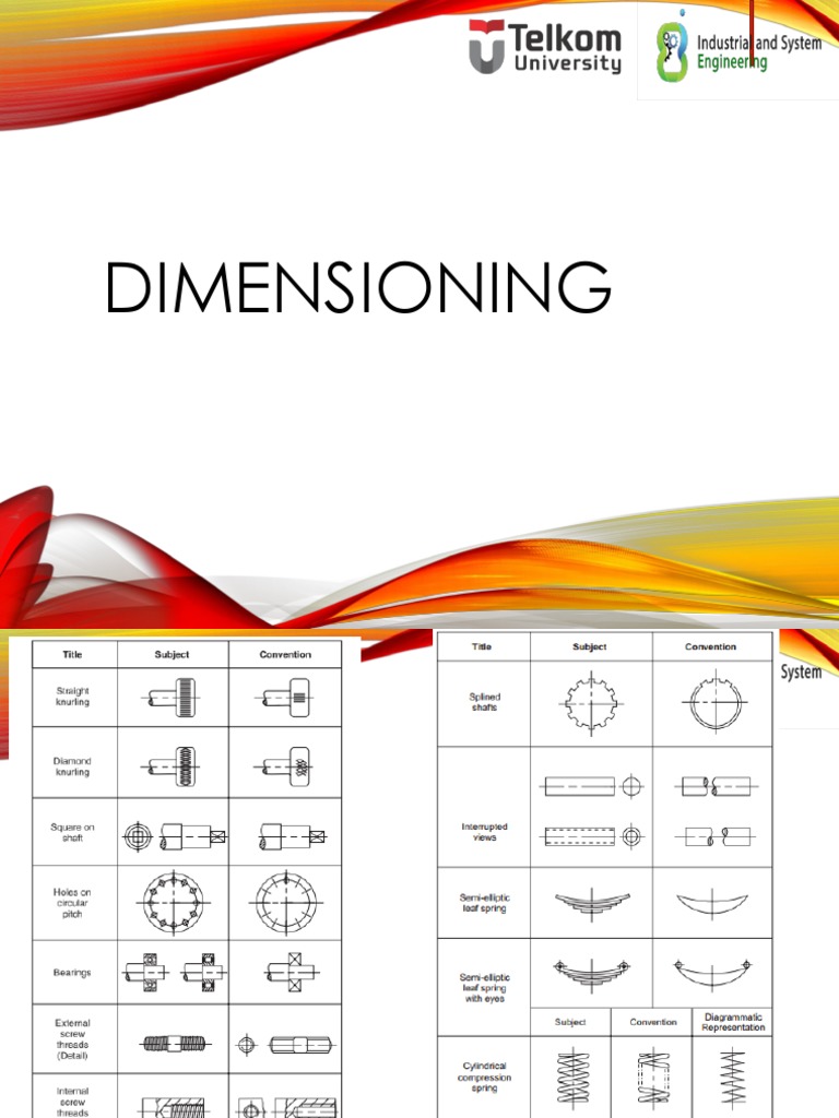 Dimensioning | PDF