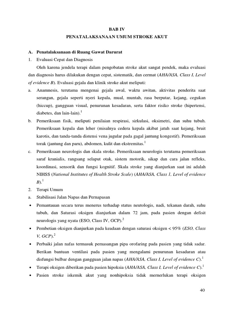 Guideline Stroke PERDOSSI 2011-41-45 | PDF
