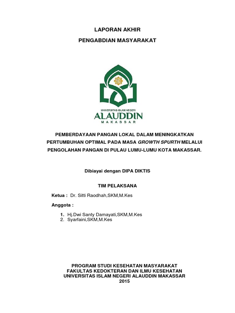 Laporan Akademik | PDF