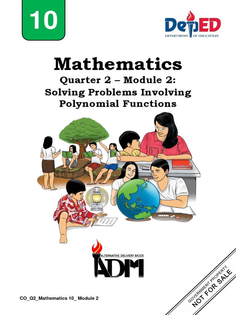 Mathematics: Quarter 2 - Module 2: Solving Problems Involving ...