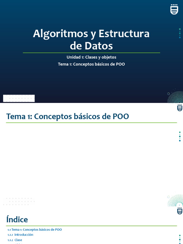 DP 2021 02 U01 T01 Algoritmos y Estructura de Datos (4683) | PDF | Objeto (informática ...