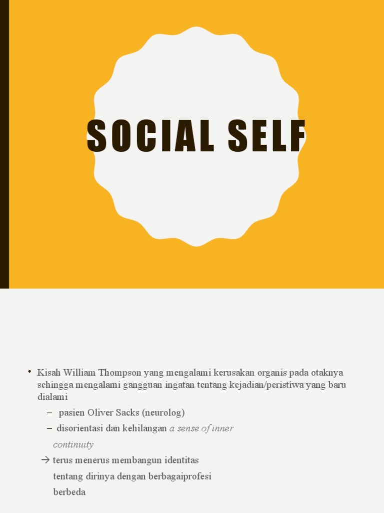 Social Self | PDF
