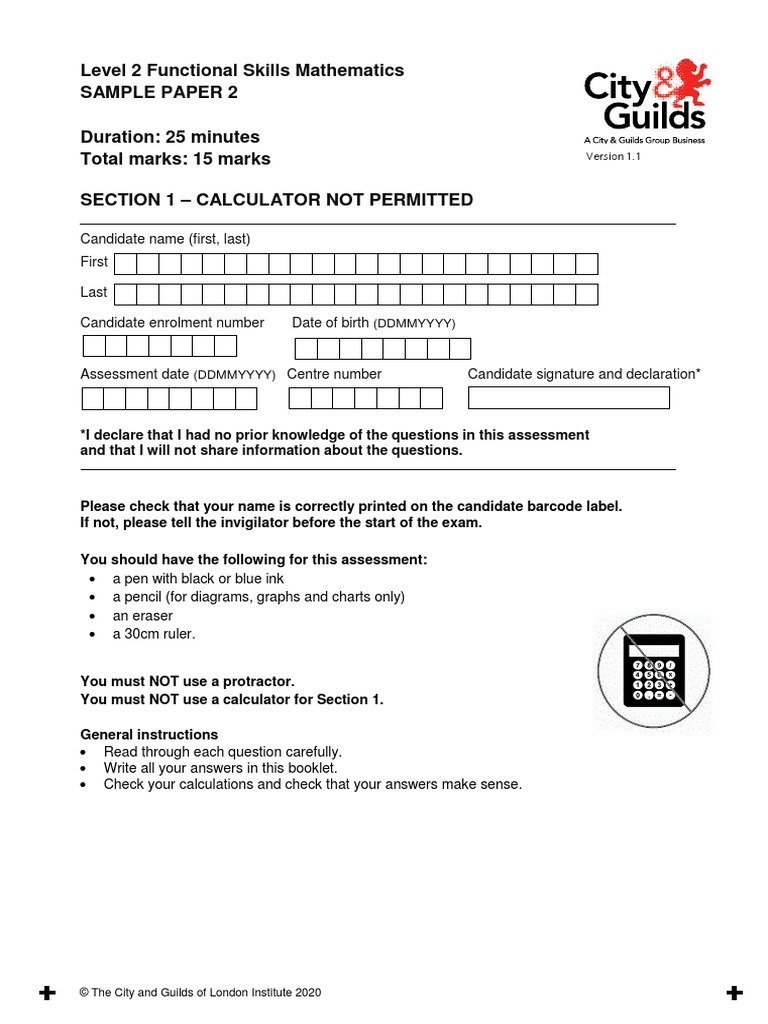 4748-functional-skills-mathematics-l2-sample-2-non-calculator-paper-v1
