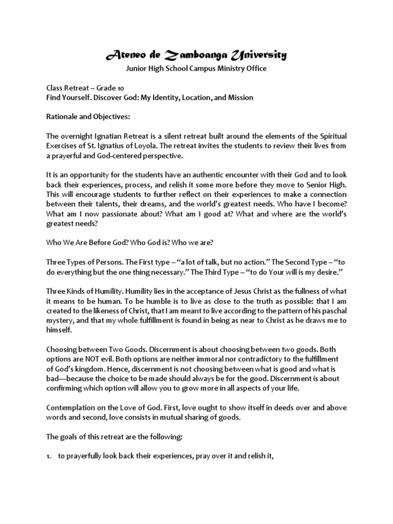 (G10) Recollection Module | PDF | Religious Behaviour And Experience