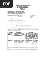 Letter To Postmaster Sample | PDF