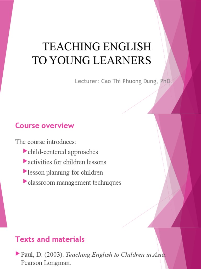 English Teaching for Young Learners | PDF | Classroom | Learning