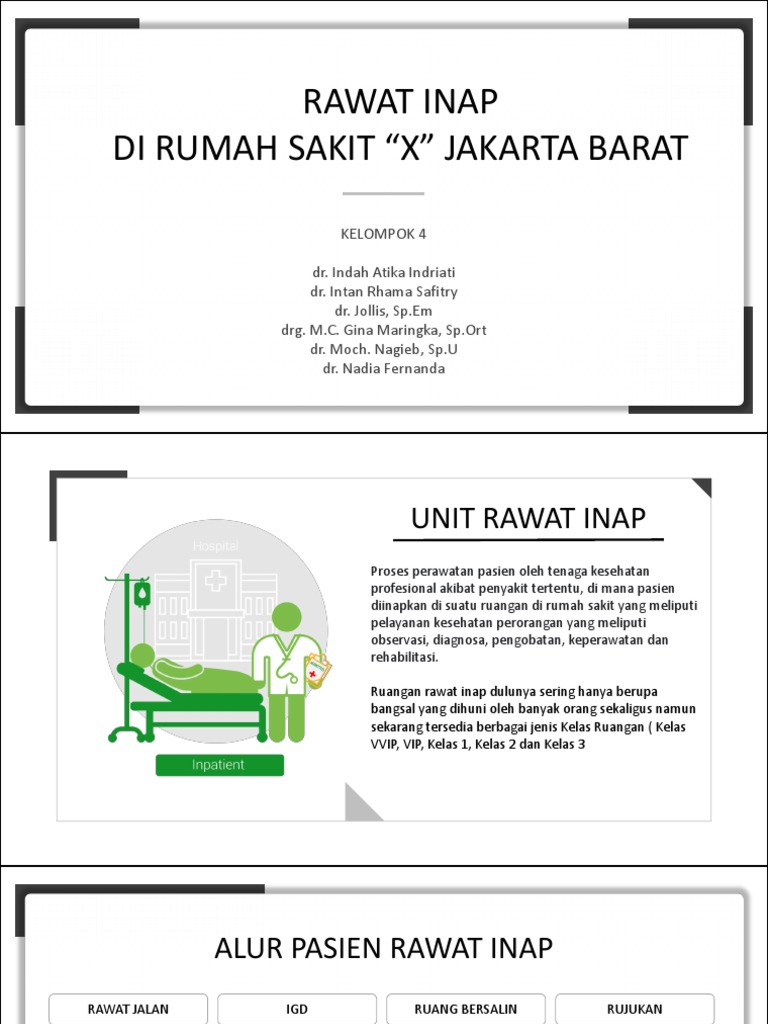 Analisis Masalah Rawat Inap RS X | PDF
