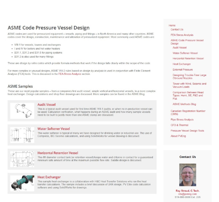 ASME Code Pressure Vessel Design - 03 | PDF