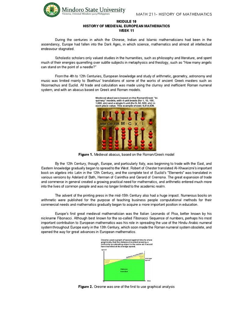 Medieval European Mathematics Overview | PDF | Numbers | Mathematics