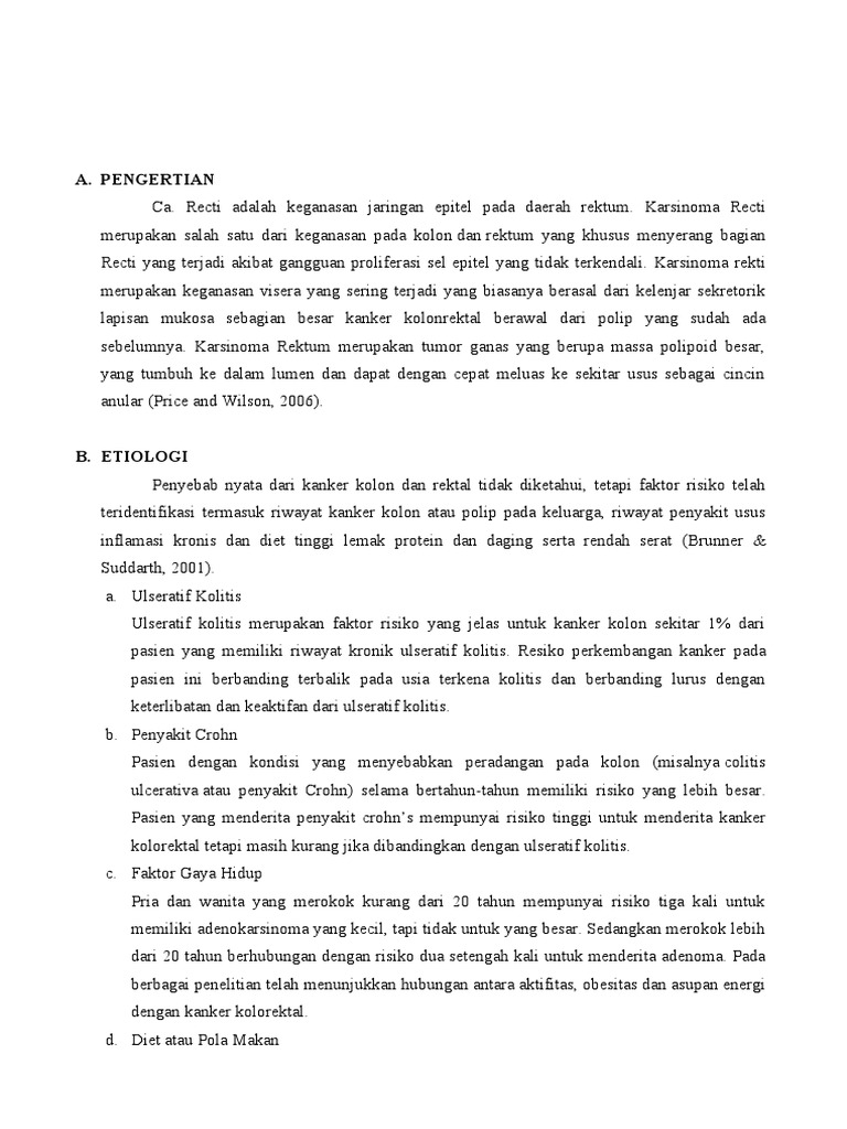 LP Tumor Recti | PDF