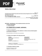 MSDS Protectol PE | PDF | Dangerous Goods | Toxicity