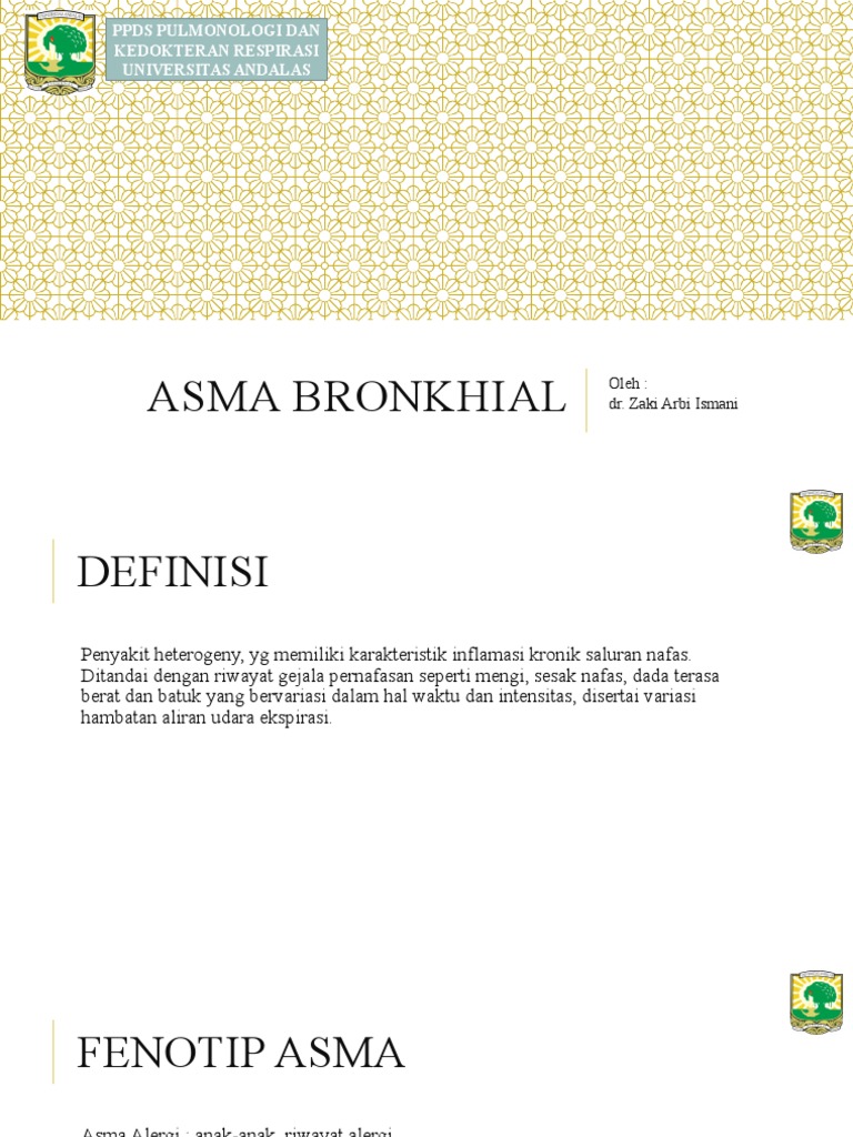 Asma Bronkhial 2021 | PDF