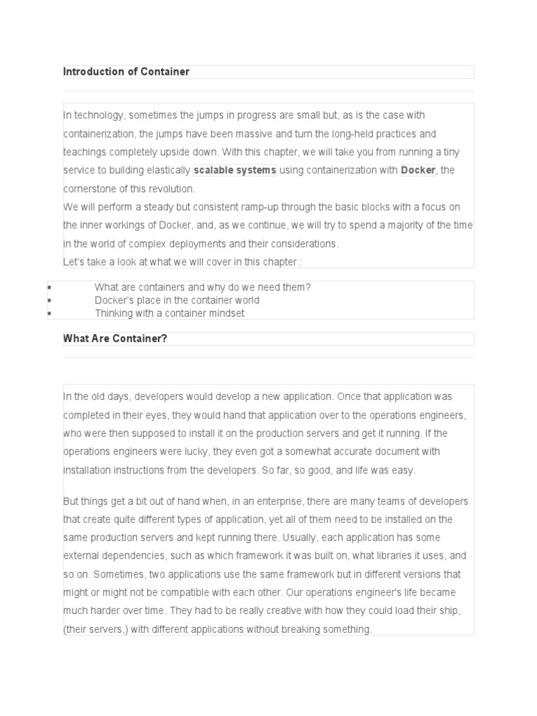 Docker | PDF | Virtual Machine | Operating System