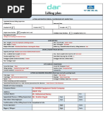 A Lifting Plan Using Excavator | PDF