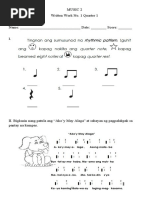 Esp Activity Sheet Grade 2 | PDF