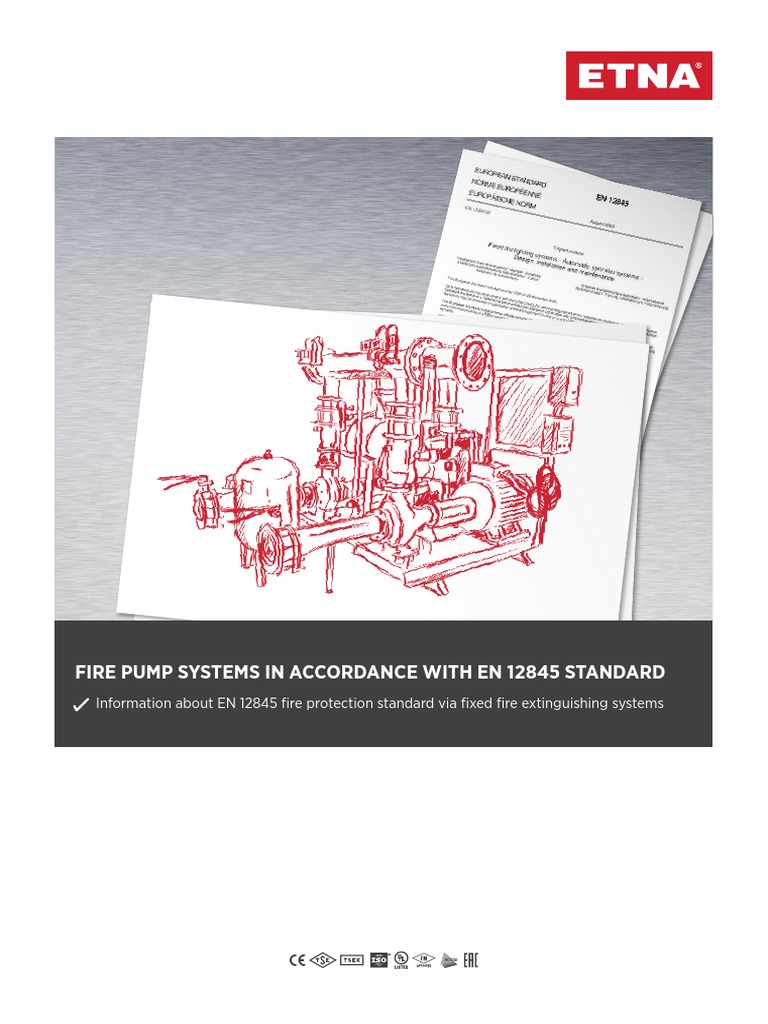 Etna - Fire Pump Systems in Accordance With EN 12845 Standard Technical ...