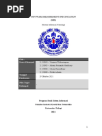 Contoh Dokumen SRS Aplikasi Restaurant | PDF