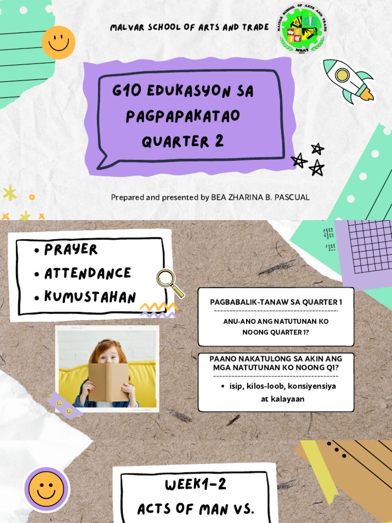 G10 Esp Quarter Two Lecture Notes | PDF