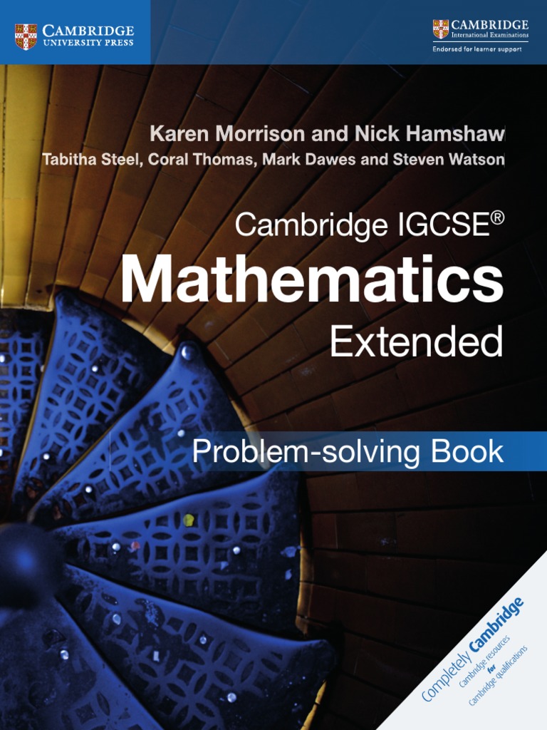 Cambridge IGCSE: Mathematics | PDF | Circle | Area