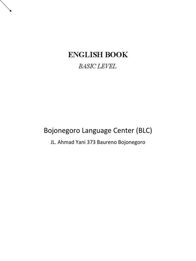 Basic English Book | PDF