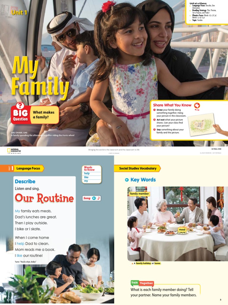 Reach Higher Students Book Level 1a Unit 1 | PDF | Noun | Vocabulary