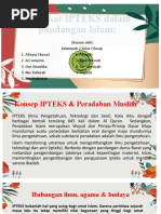 Makalah Hakikat IPTEKS Dalam Pandangan Islam | PDF | Sejarah