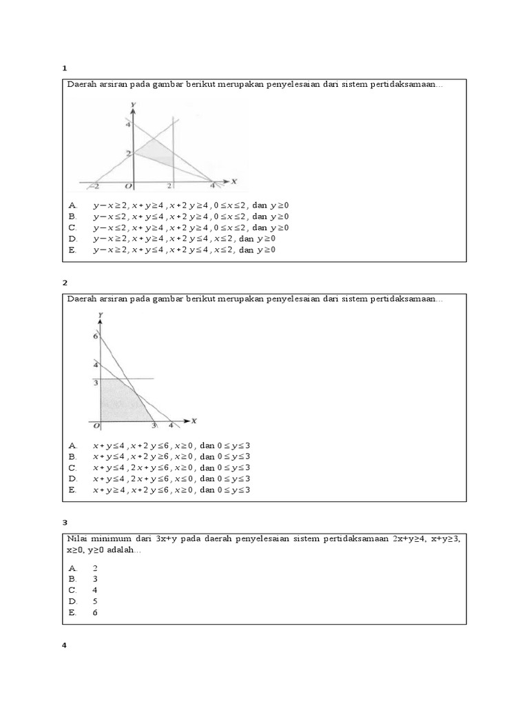 Kisi-Kisi MTK Wajib Xi | PDF | Metode & Bahan Ajar