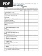 Questionnaire TDAH Enfant SNAP IV 26 | PDF