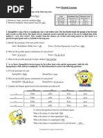Monster Genetics Lab Worksheet | PDF | Dominance (Genetics) | Genotype