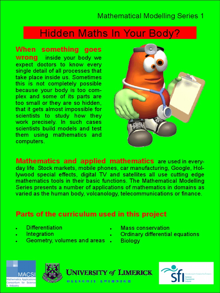Macsi Hidden Maths in Your Body | PDF | Mathematics | Mathematical Model