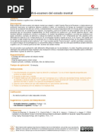 SPANISH Mini Cog PDF | PDF | Salud y bienestar | Medicina