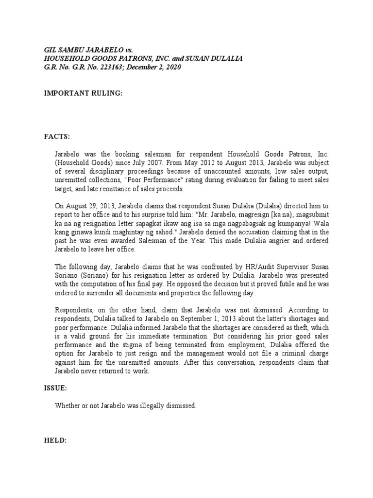 SC Case Digests - 07.02.2021 | PDF | Government | Common Law